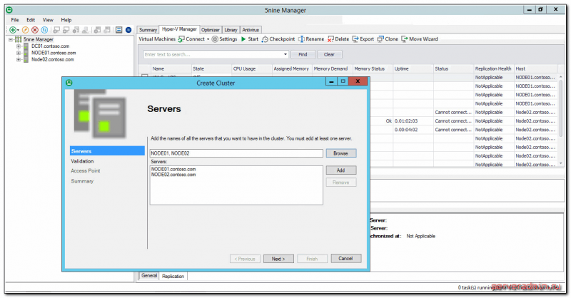 Управление Hyper-V с помощью 5nine Manager