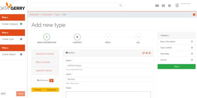 CMDB база данных DataGerry | serveradmin.ru