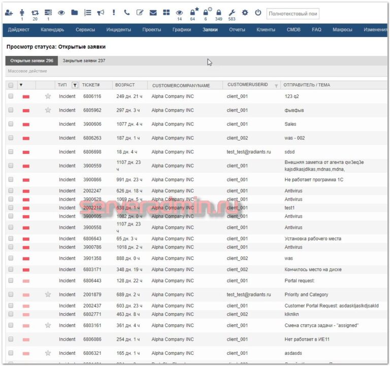 Топ 10 бесплатных HelpDesk систем | serveradmin.ru